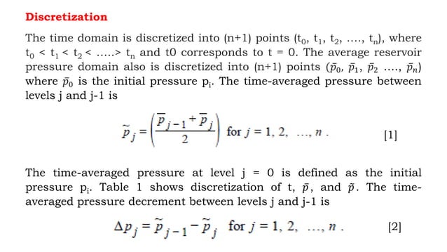 Water influx VEH Model.pptx | Geology | Science