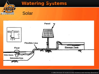 Watering Systems for Rotational Grazing | PDF