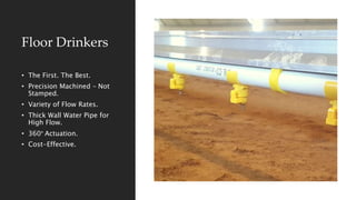 VAL Watering: Drinkers, Regulators, Sloped Houses, & Line Height | PPT