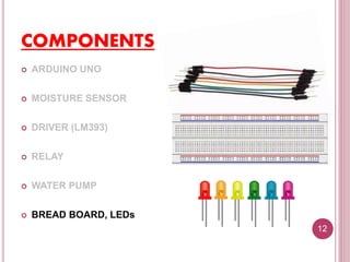 Arduino Automatic Watering System Plants Sprinkler Using IoT | PPTX