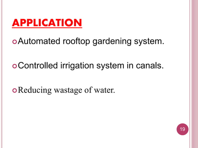 Arduino Automatic Watering System Plants Sprinkler Using IoT | PPT
