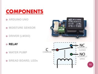Arduino Automatic Watering System Plants Sprinkler using Internet of ...