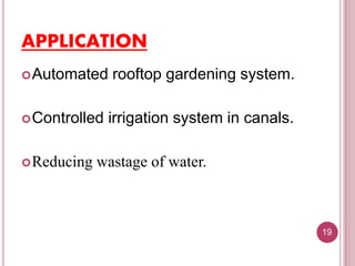 Arduino Automatic Watering System Plants Sprinkler using Internet of ...