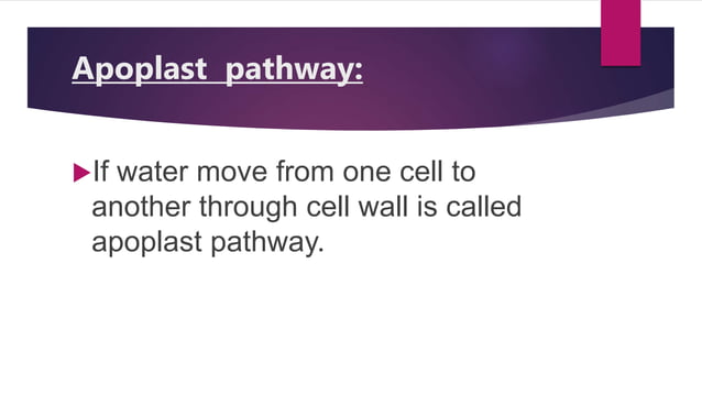 Water in soil plant atmospheric continuum(spac) | PPTX