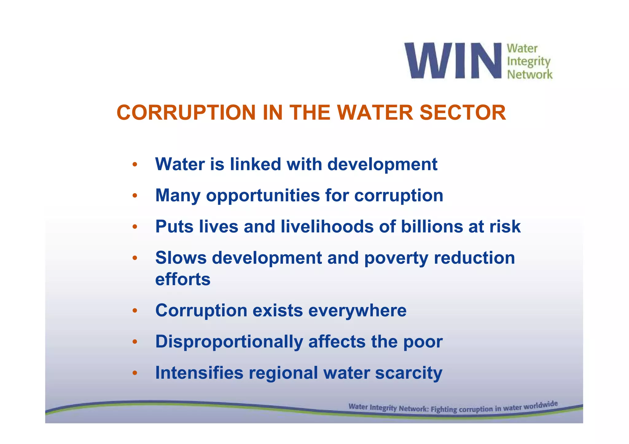 Water Integrity, Gender Equity and Climate Change | PPT