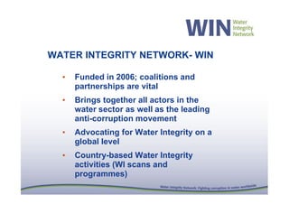 Water Integrity, Gender Equity and Climate Change | PPT