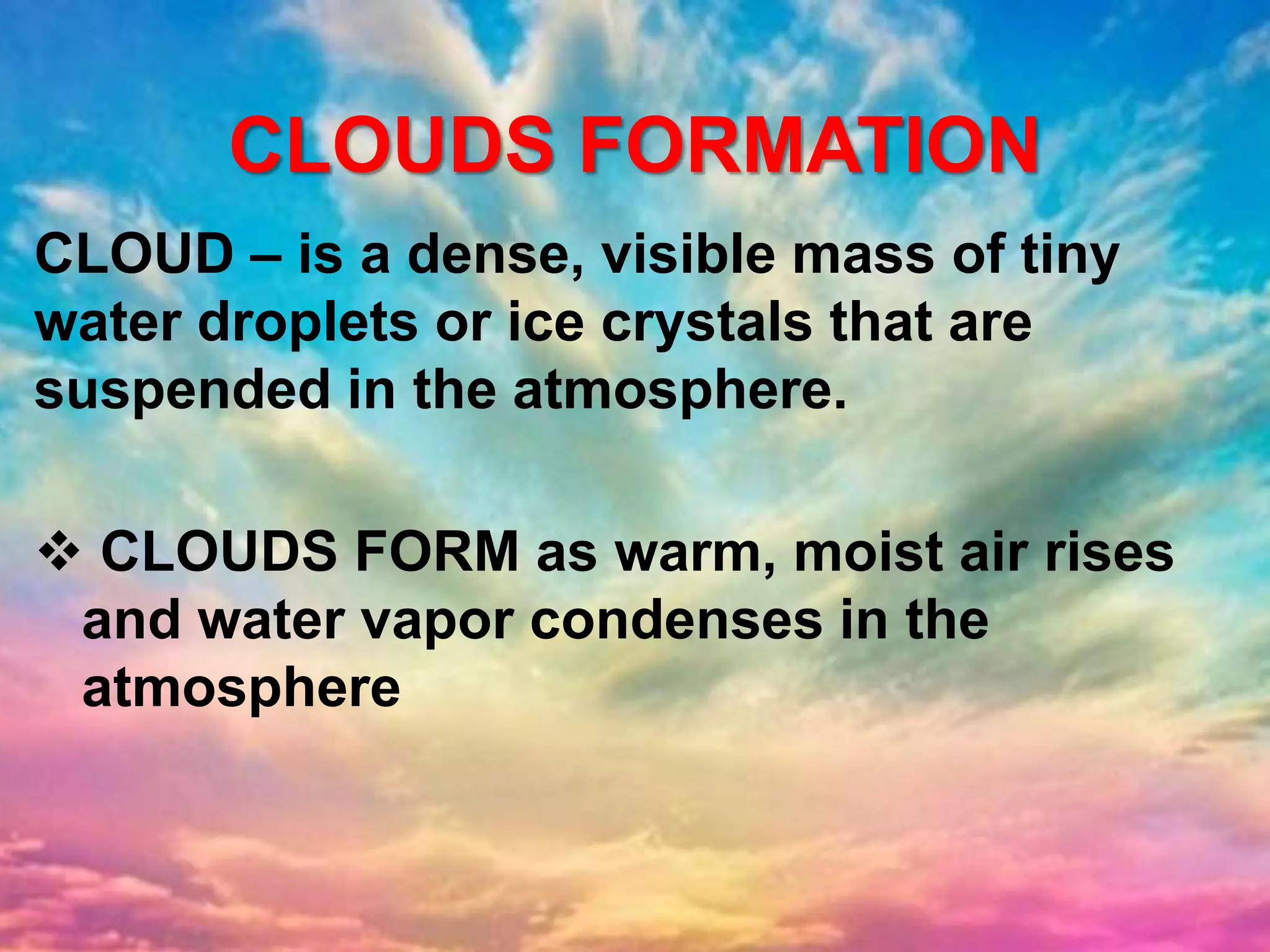 Water in the atmosphere and Weather Pattern | PPTX
