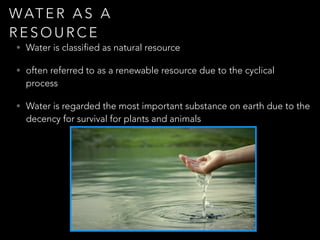 Water in the World | PDF