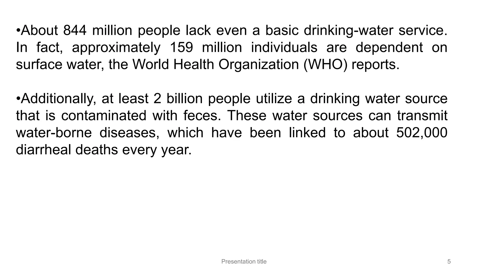 Waterborne disease with symptoms and prevention | PPTX