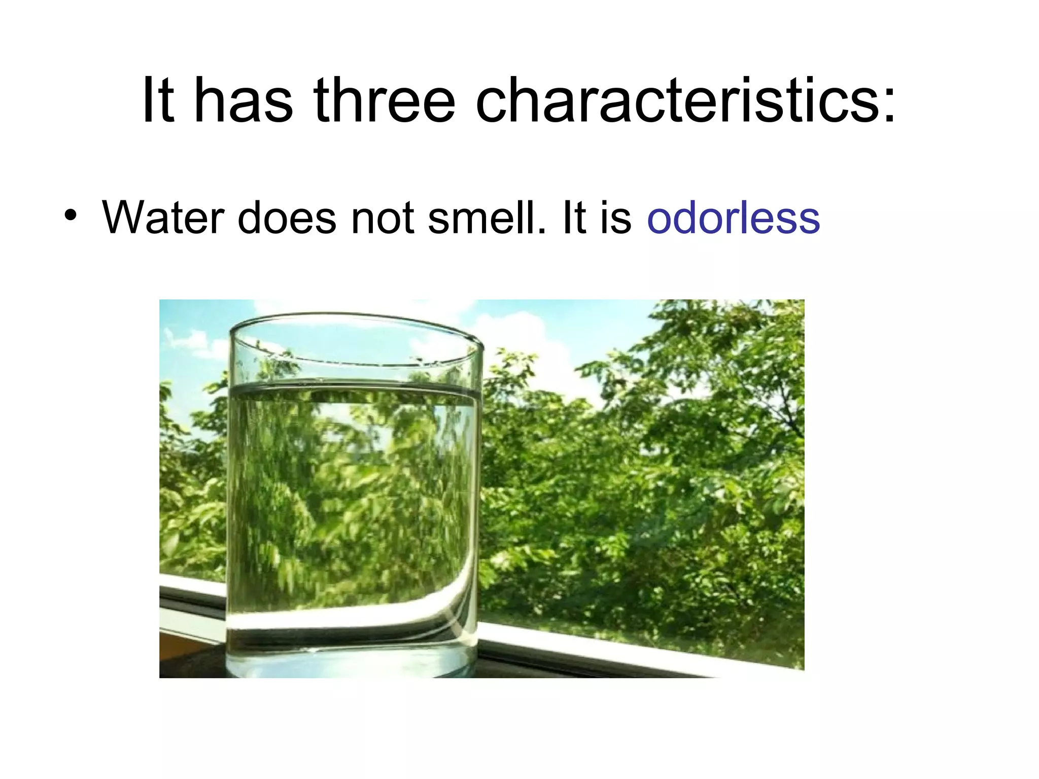 Water is an example of matter | PPT