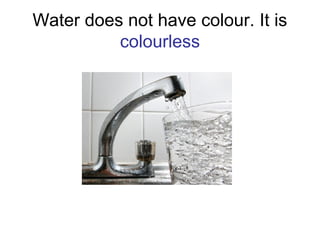 Water is an example of matter | PPT