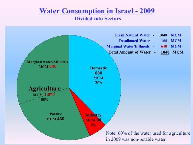 Water issue between israel and the palestinians extensive presentat…