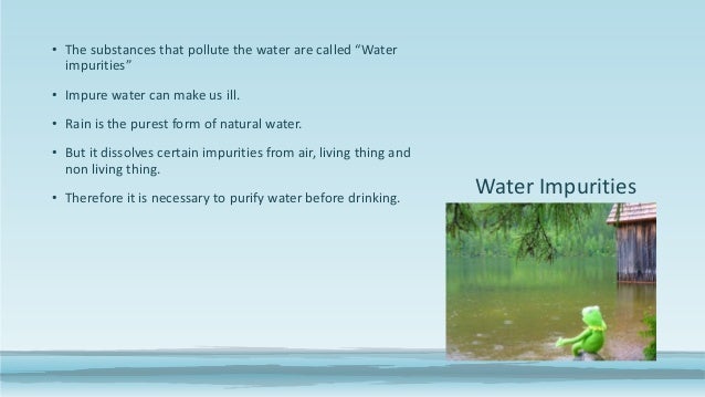 Water & Its Impurities.pptx