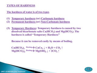 Water & its treatment | PPTX