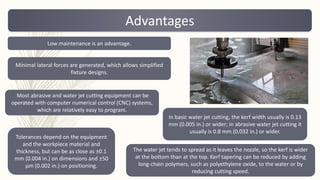 Water jet cutting | PPTX