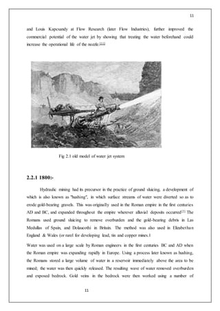 Water jet machine report mechanical report | DOCX