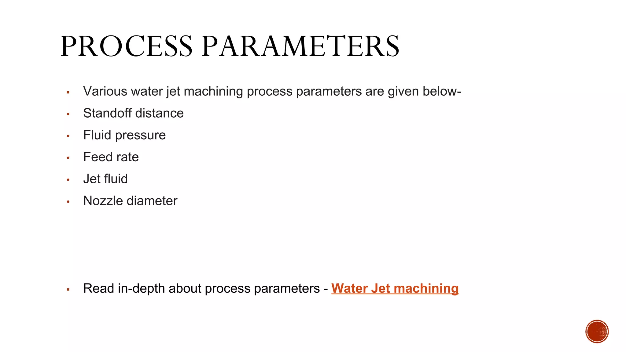 Water jet machining | PDF