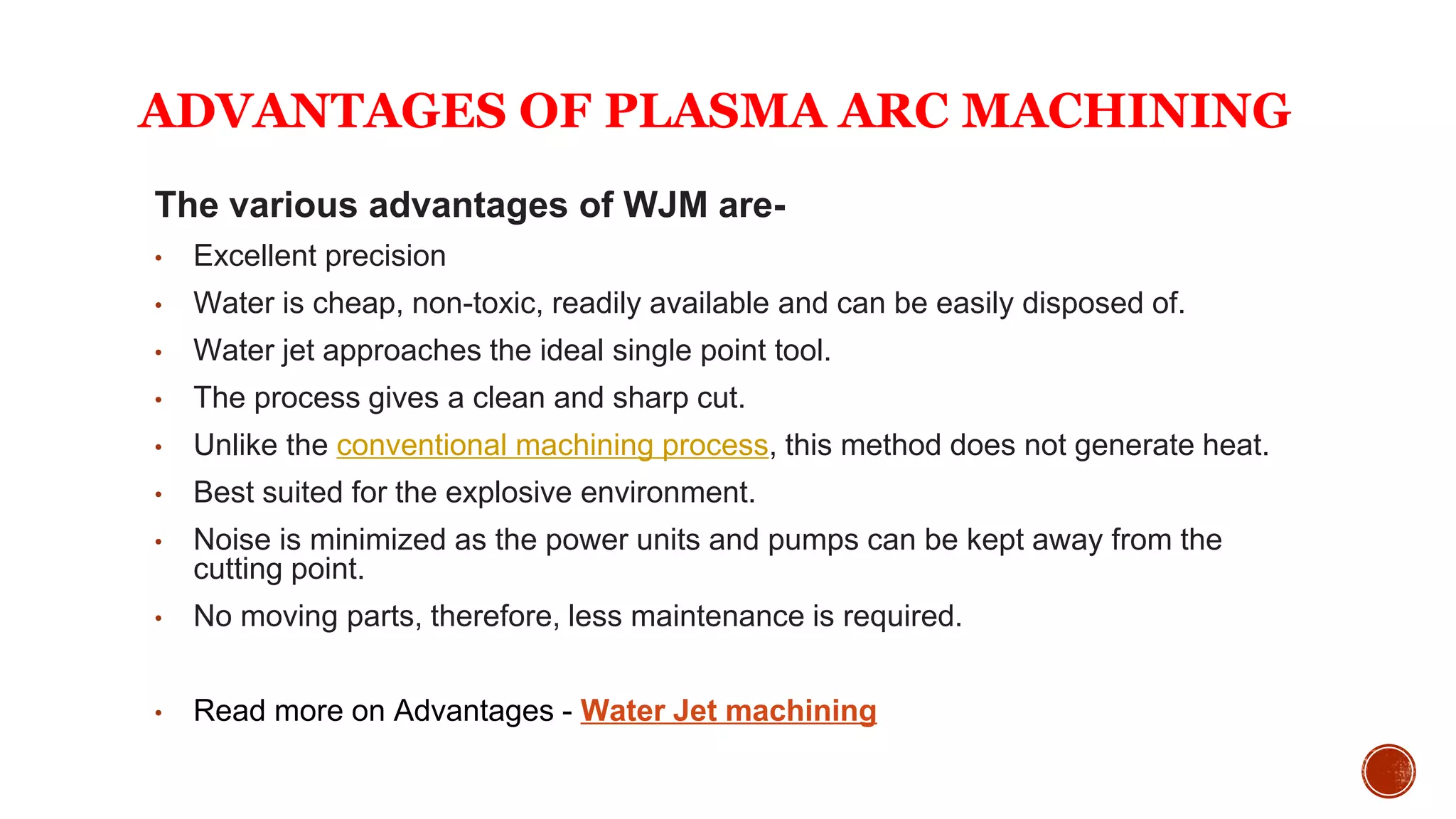 Water jet machining | PDF