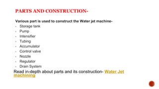 Water jet machining | PDF