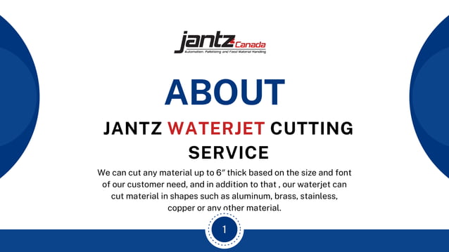 Waterjet Cutting Service | PDF