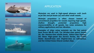 Water jet propulsion system | PPTX