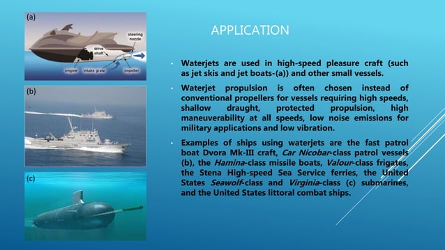 Water jet propulsion system | PPTX | Sailing | Sports