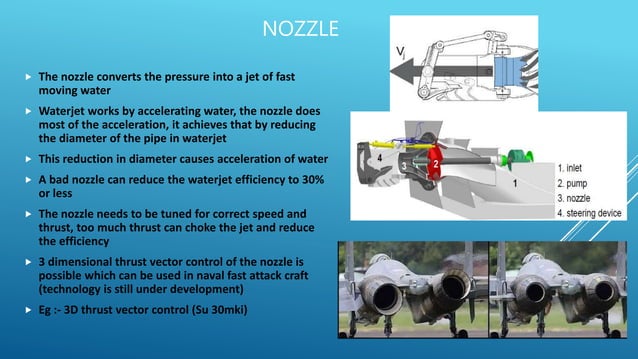 Water jet propulsion system