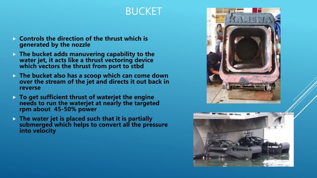 Water jet propulsion system