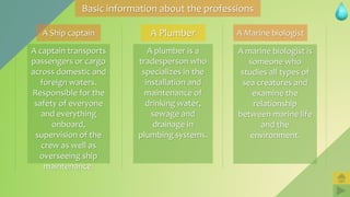 Water jobs compilationbulgarianstudents (1) | PPTX