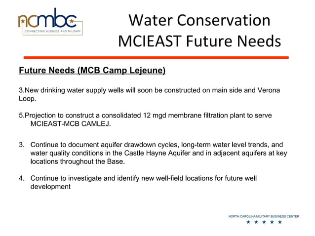 Roundtable 1: Net Zero Water Installations and Facilities | PPT