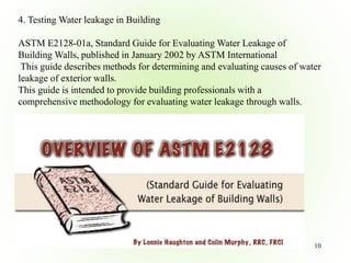 Water leakage problem | PPTX