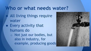Water Scarcity and Conservation | PPTX