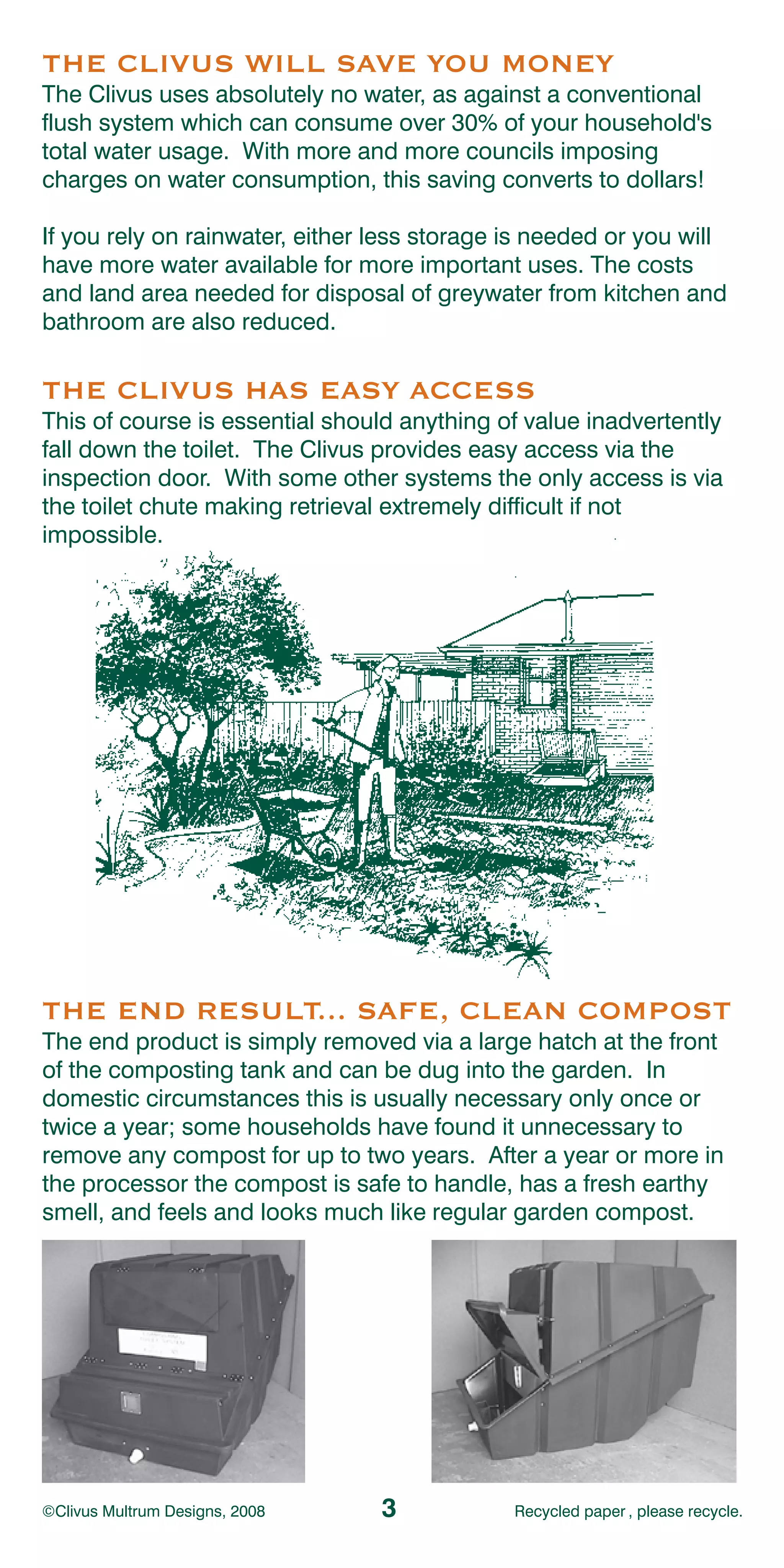 Waterless composting toilet systems | PDF