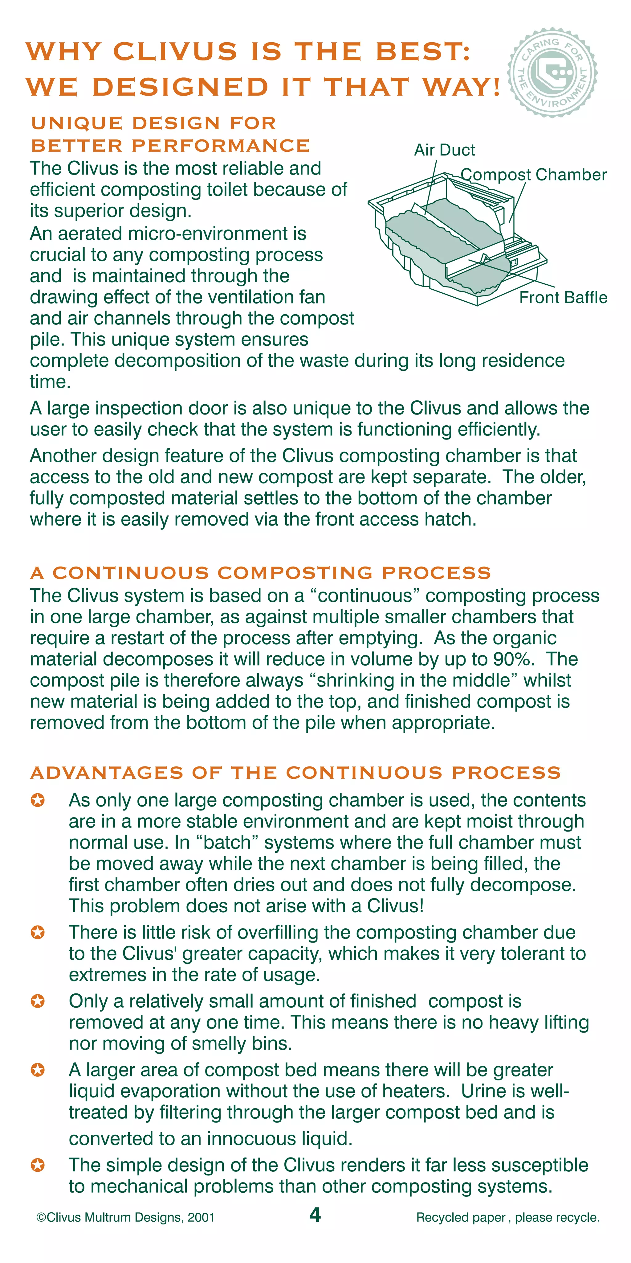 Waterless composting toilet systems | PDF