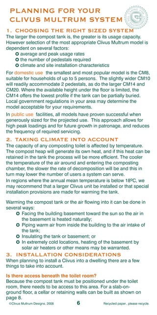 Waterless composting toilet systems | PDF
