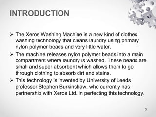 Waterless washing machine | PPT