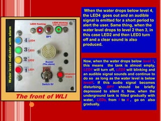 Water level indicator with alarm for underground tank | PPT