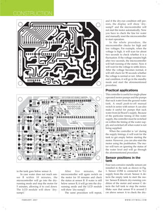 Water level controller | PDF