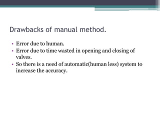 Water level controller | PPTX
