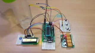 Water level controller using 8051 microcontroller | PPTX