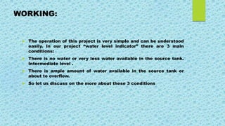 Water level indicator | PPTX