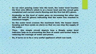 Water level indicator | PPTX