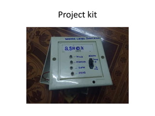 Water level indicator | PPTX