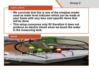 Water level indicator | PPTX