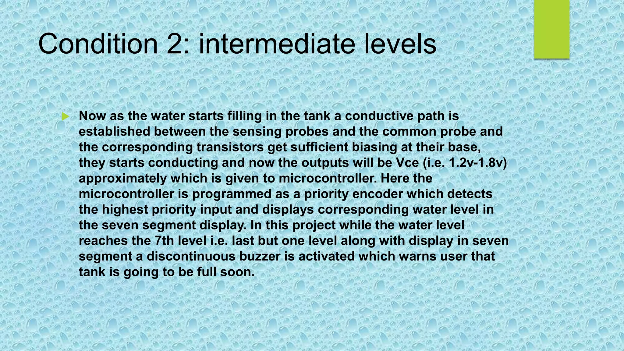Water level indicator | PPTX