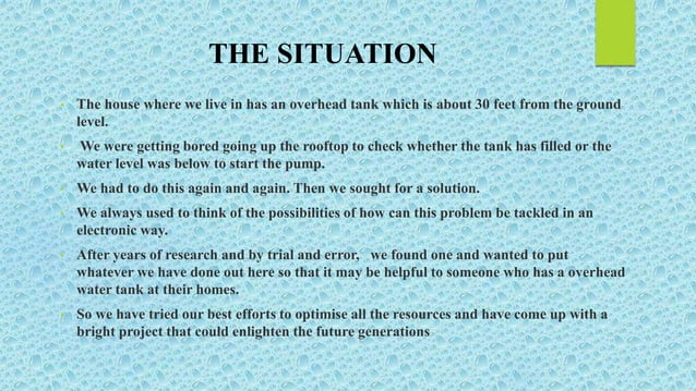 Water level indicator | PPTX