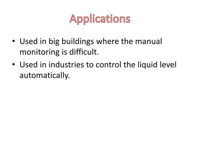 Water Level Indicator using 8051 Microcontroller.pptx