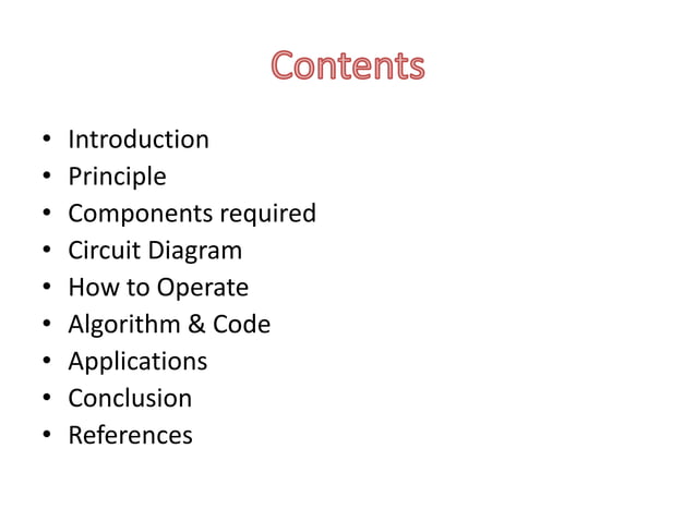 Water Level Indicator using 8051 Microcontroller.pptx
