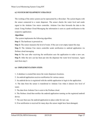 Water level monitoring system | PDF