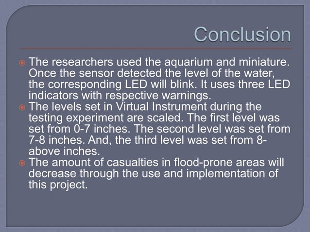 Water Level Monitoring System Using Labv Pptx